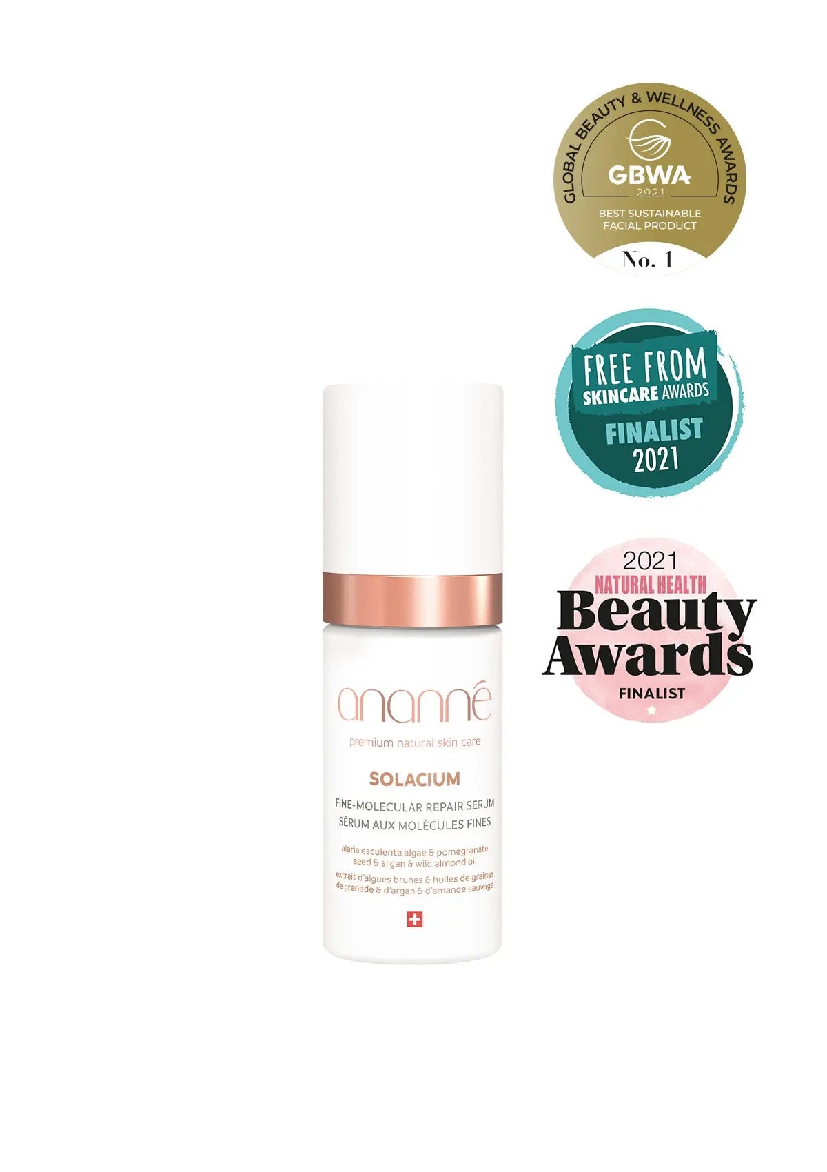 Regenerating repair face serum from natural plant oils | ananné